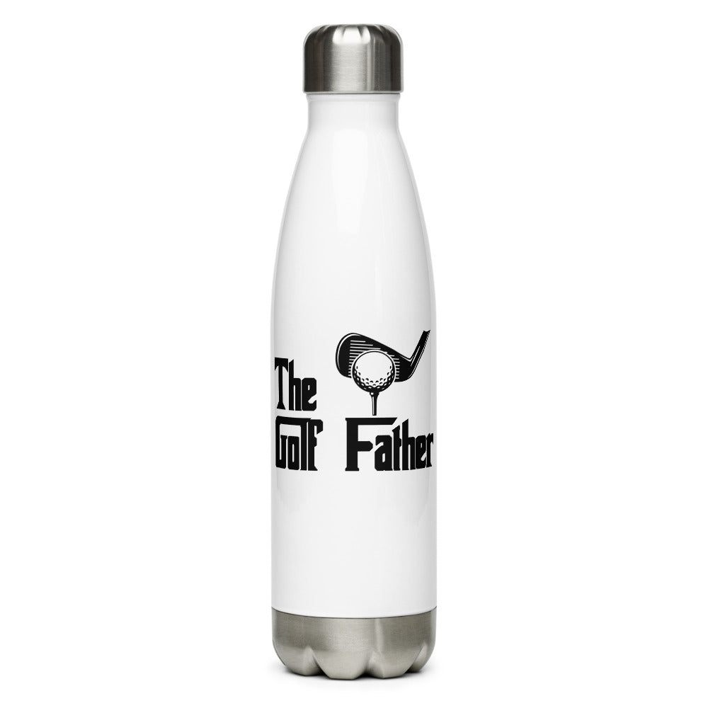 Stainless Steel Water Bottle - The Golf Father – GoldGolfing